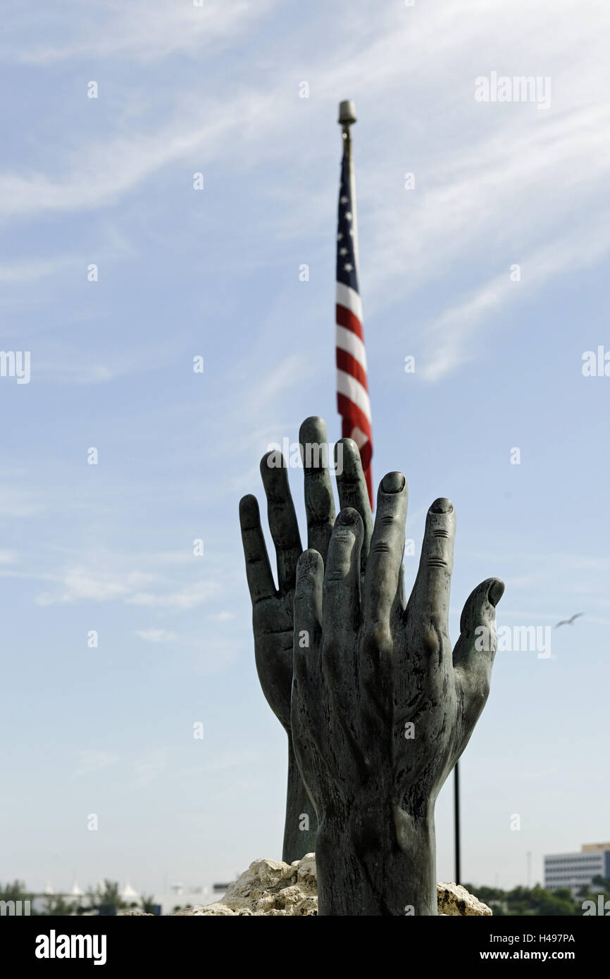 Cuban flag miami hi-res stock photography and images - Alamy