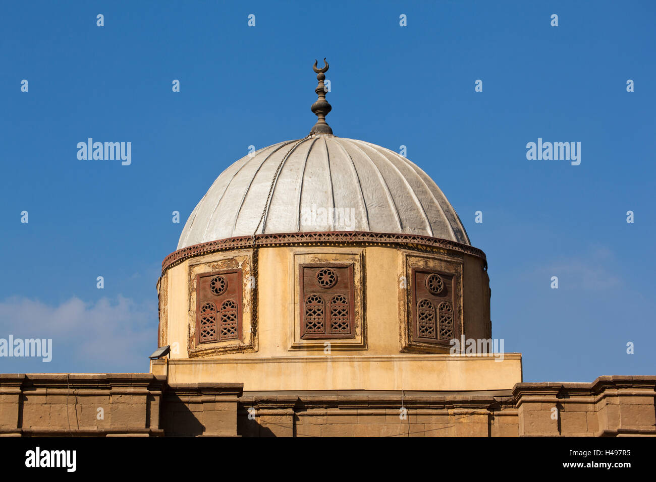 Egypt, Cairo, stronghold, dome of the police museum Stock Photo - Alamy