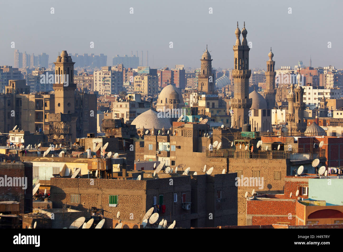Egypt, Cairo, Islamic old town evening light Stock Photo - Alamy
