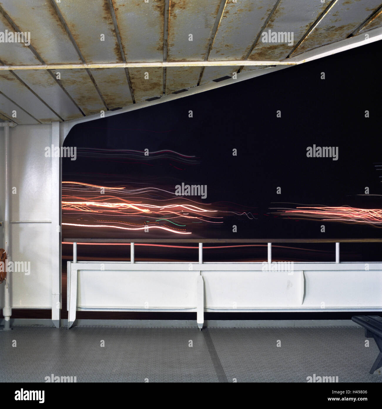 Ship, entrance to the port of Dunkirk, France Stock Photo - Alamy