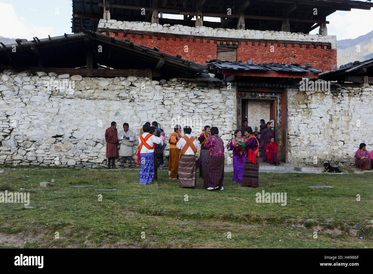 Phobjikha valley hi-res stock photography and images - Alamy