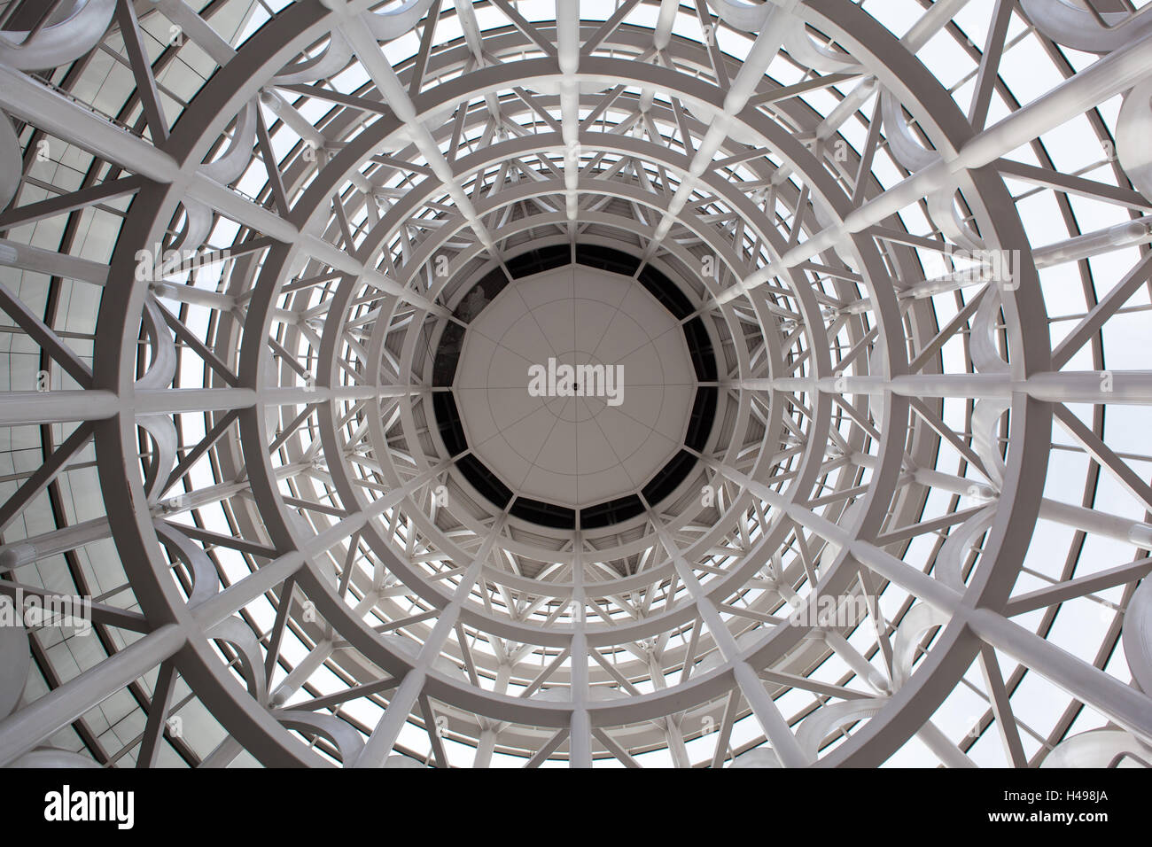 USA, Utah, Salt Lake City, Salt Center, roof construction Stock Photo ...