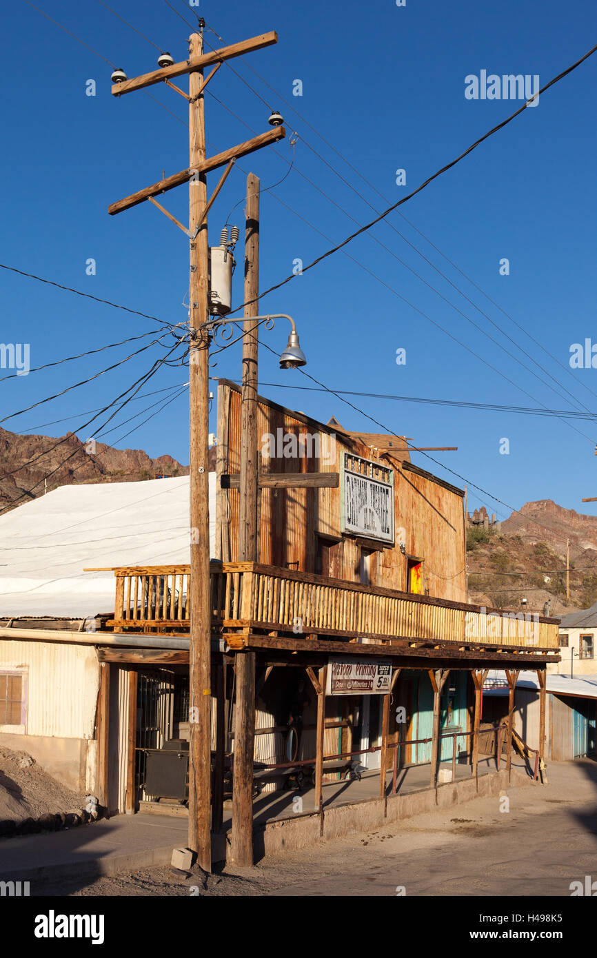 USA, Arizona, Route 66, Oatman Stock Photo - Alamy