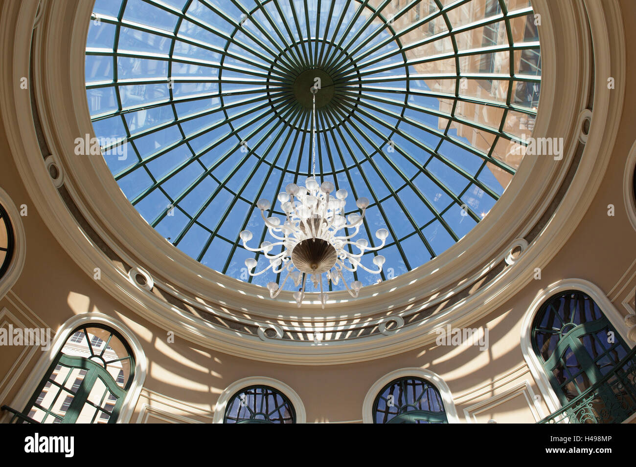 USA, Las Vegas, hotel of Bellagio, entrance hall Stock Photo - Alamy