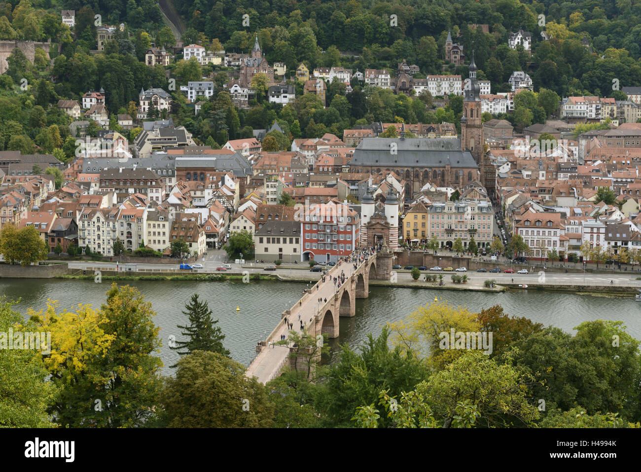 Heidelberg neckar bridge hi-res stock photography and images - Alamy