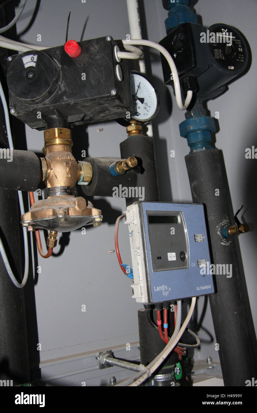 Heat exchangers, heating system, near, product photography, detail ...