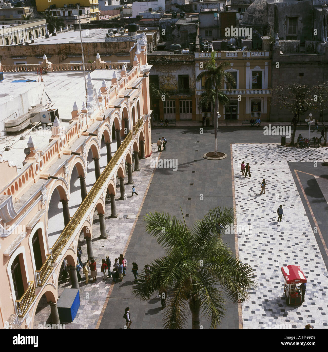 Veracruz mexico plaza de armas hi-res stock photography and images - Alamy