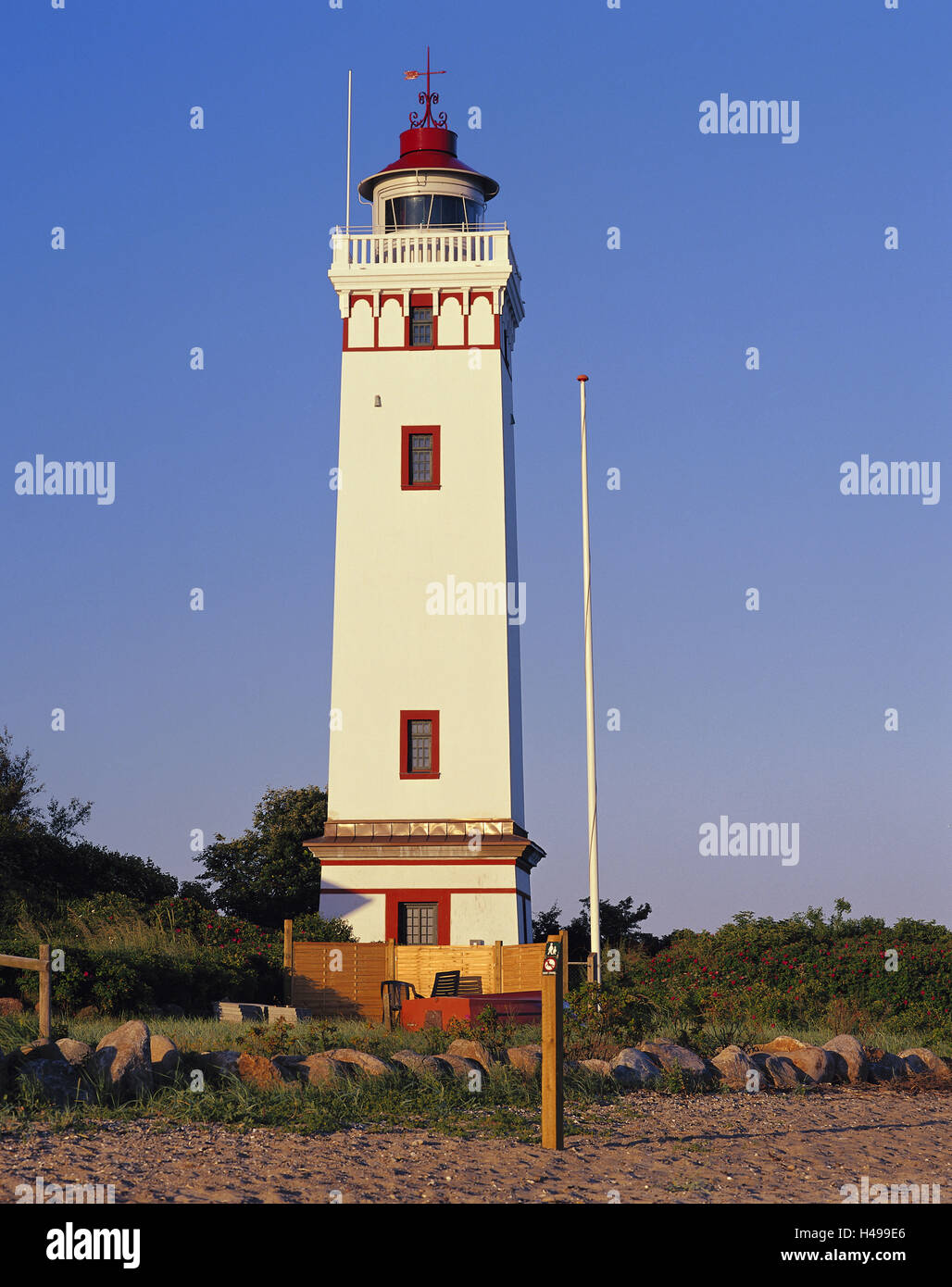 Lighthouse strib odde hi-res stock photography and images - Alamy