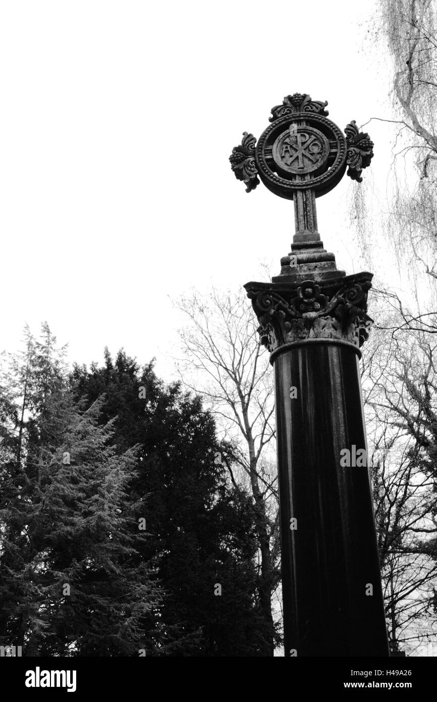Cross christianity symbol Black and White Stock Photos & Images - Alamy