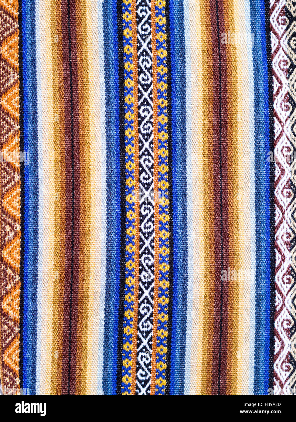 Typical Ethiopian hand-woven colorful fabric Stock Photo - Alamy