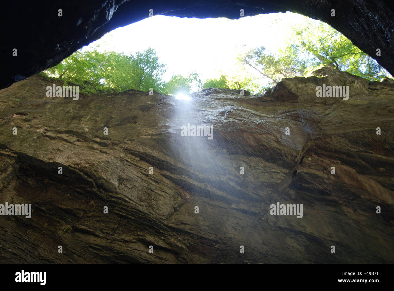 Germany, Bavaria, Garmisch-Partenkirchen, Partnachklamm, rock ...