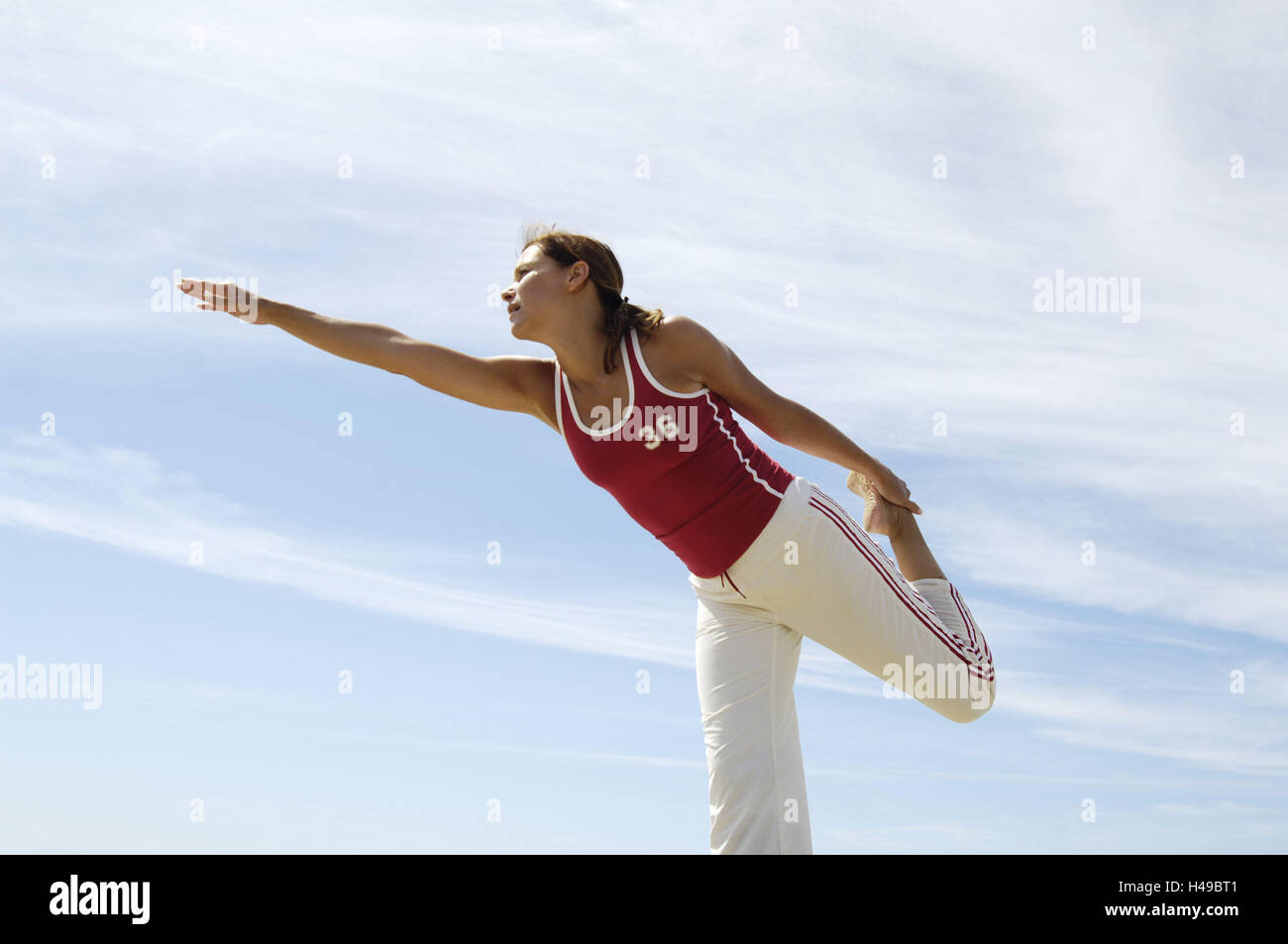 One legged stand hi-res stock photography and images - Alamy