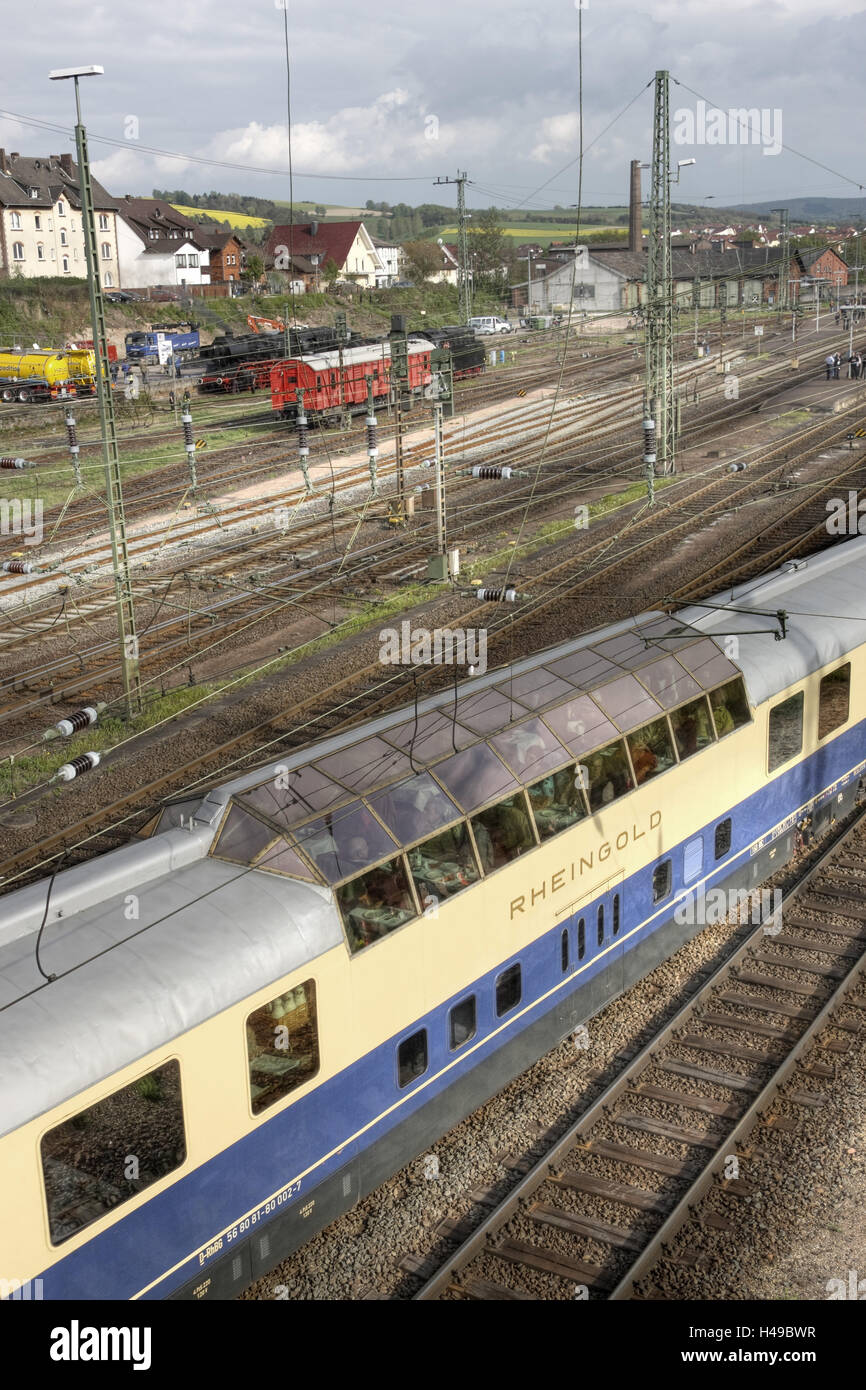 Observation car train hi-res stock photography and images - Alamy