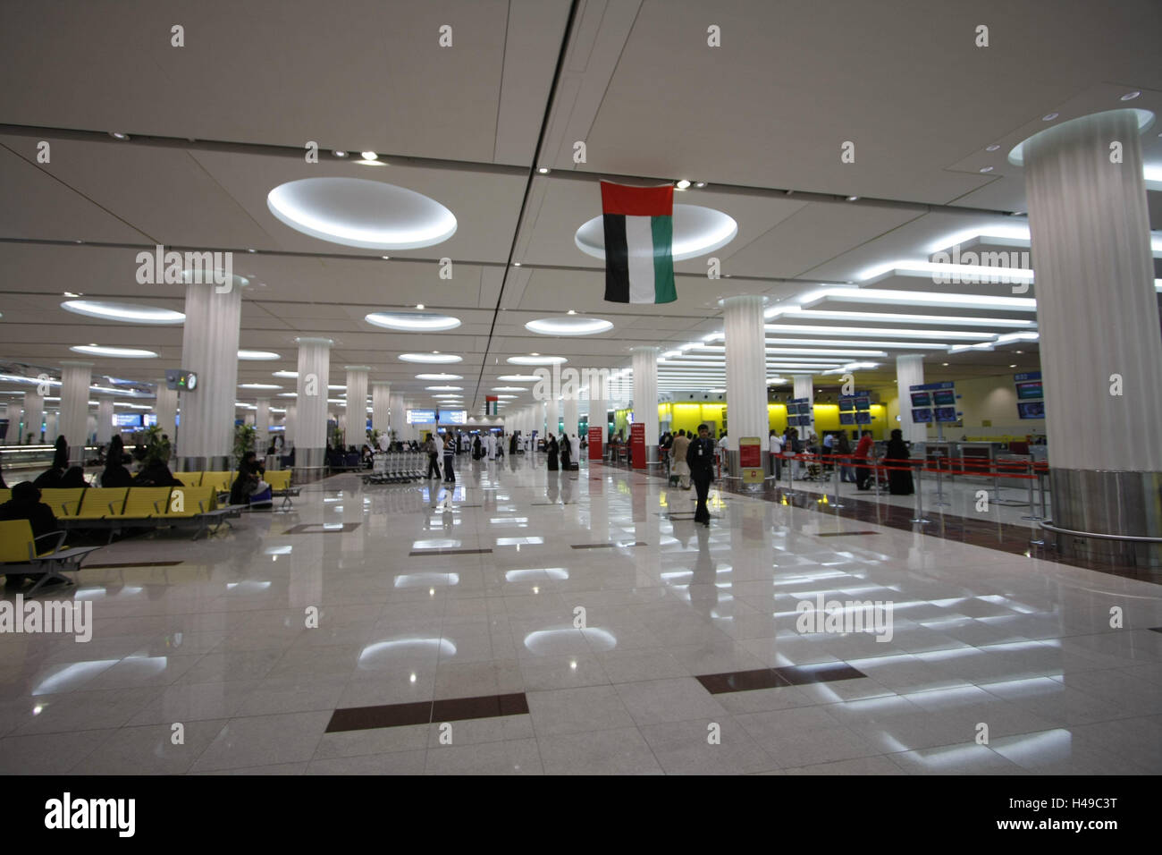 United Arab Emirates, Dubai, airport, air terminal, town, destination ...