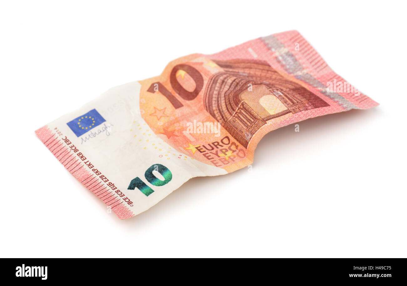 Currency crumpled hi-res stock photography and images - Alamy