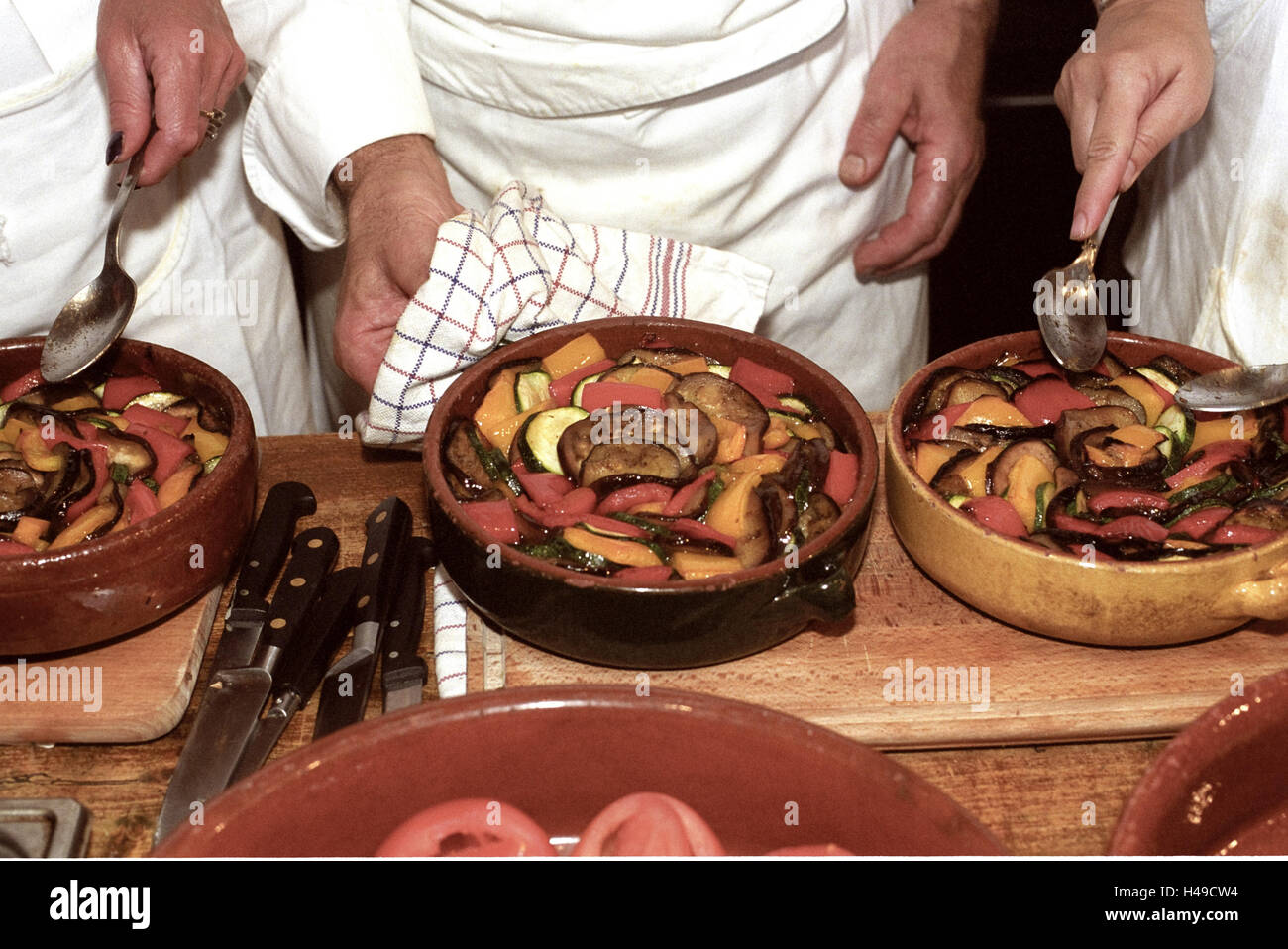 Cooking exchange rate, participant, food, ratatouille, preparation ...