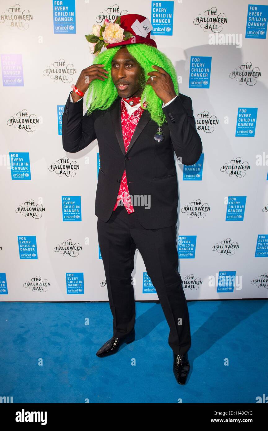 Sol Campbell arriving at One Embankment in London for Unicef UK's ...
