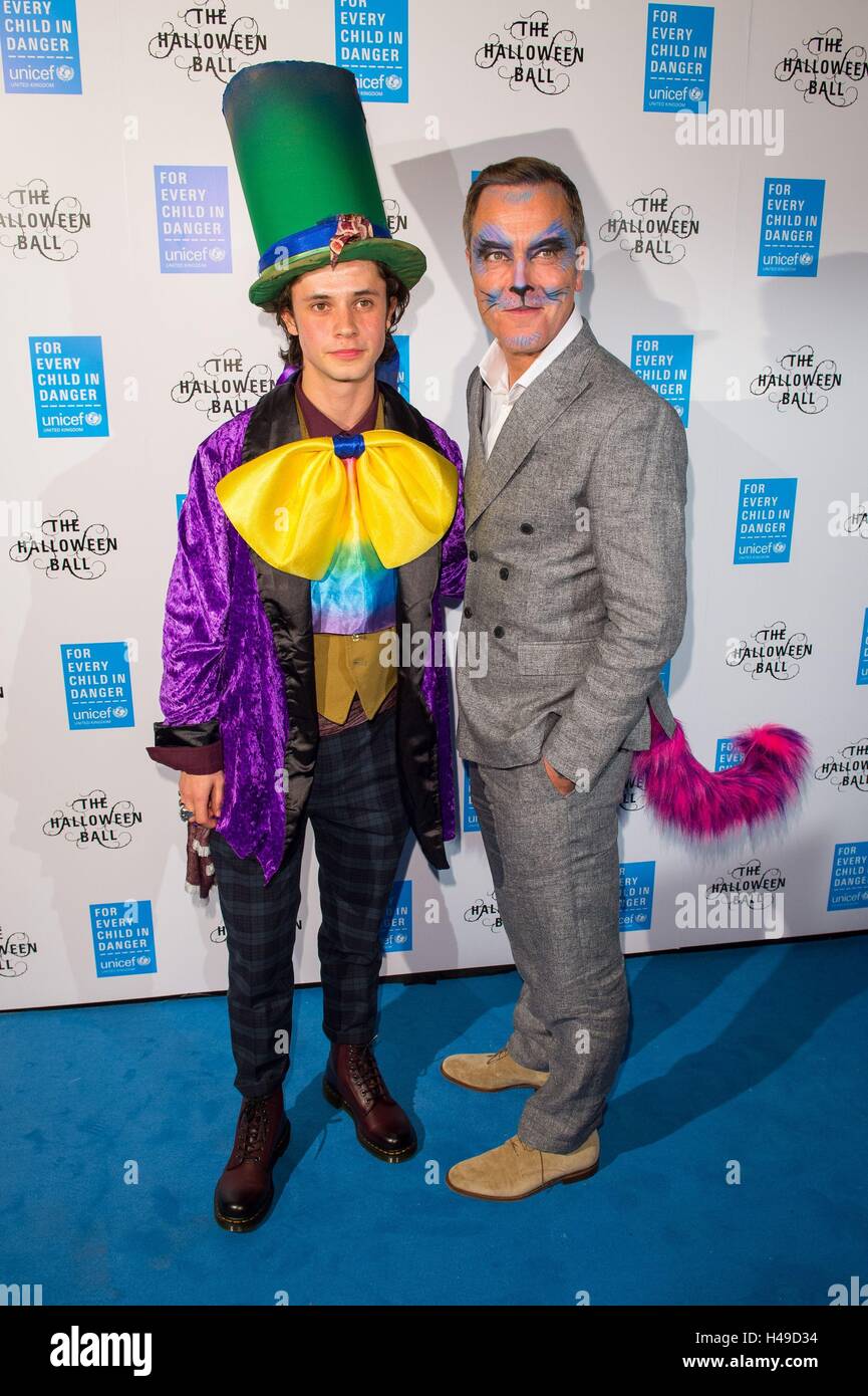 Cel Spellman (left) and James Nesbitt arriving at One Embankment in ...