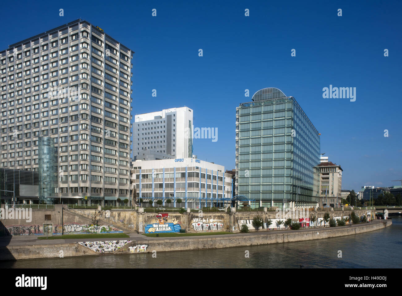 Austria, Vienna, OPEC building, organisation crude oil-exporting ...