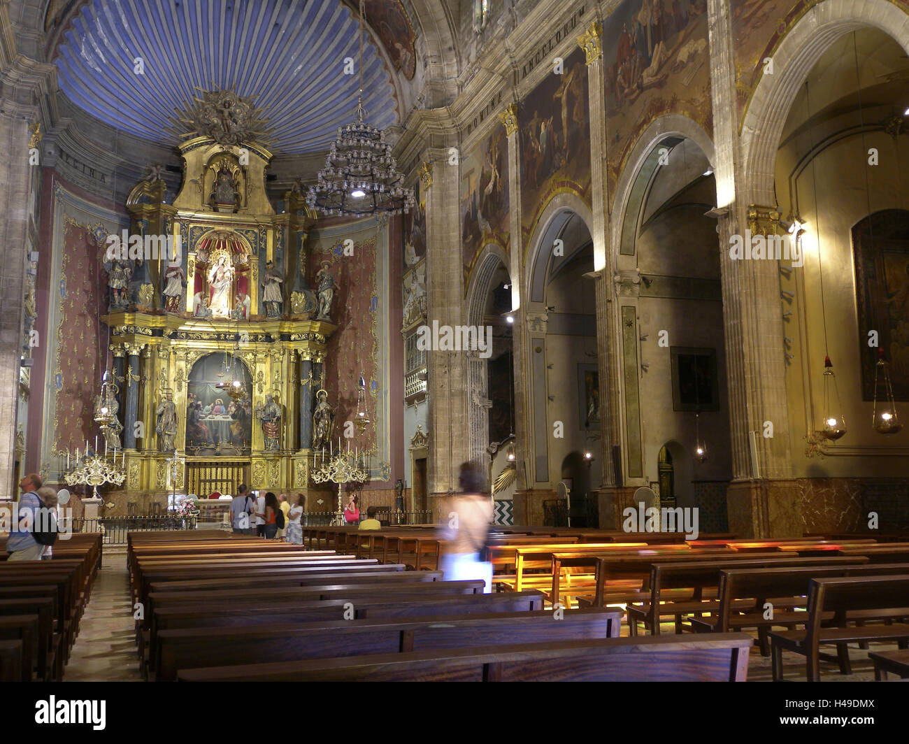 Church nostra seyora dels angels hi-res stock photography and images ...