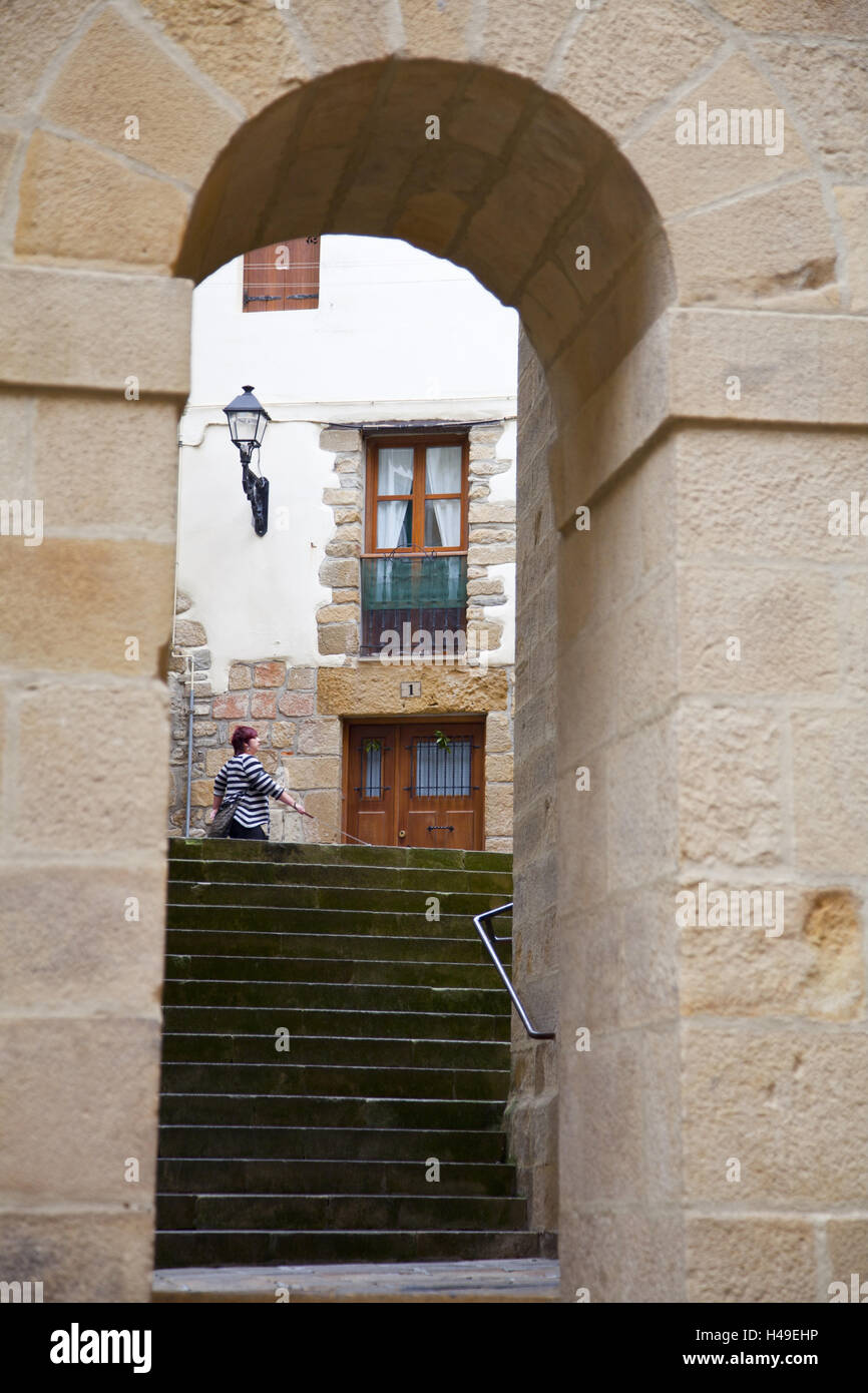 Getaria street hi-res stock photography and images - Alamy