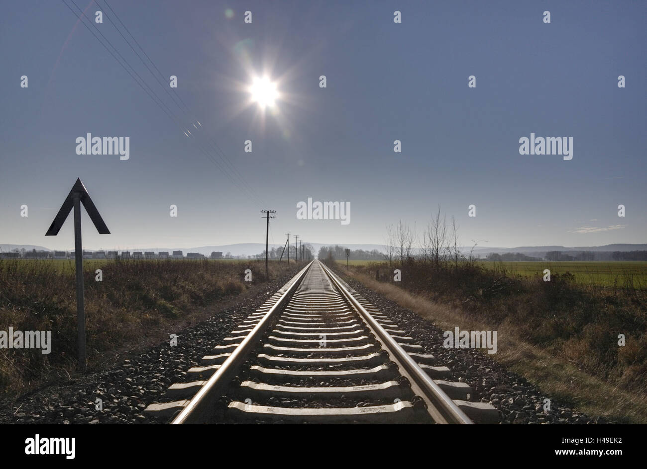 Telephone poles hi-res stock photography and images - Alamy