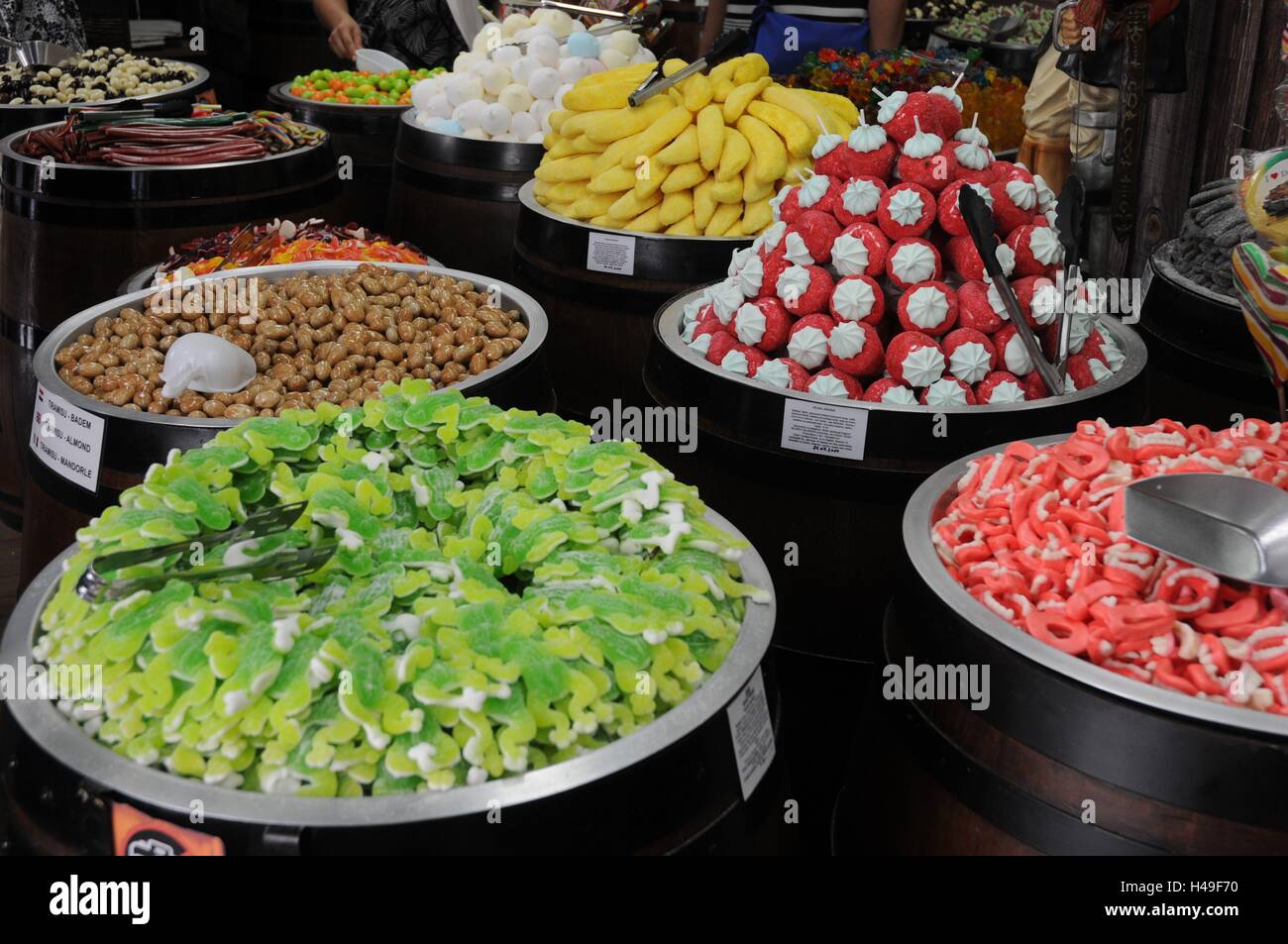 Sweets / candy on sale in Dubrovnik, Croatia Stock Photo - Alamy