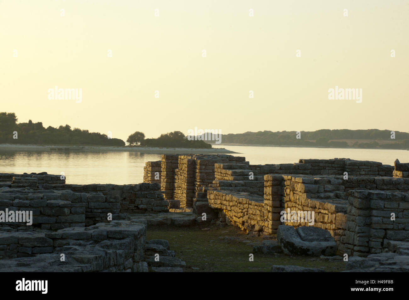 Croatia, Istria, island Veli Brijuni in the national park Brijuni ...