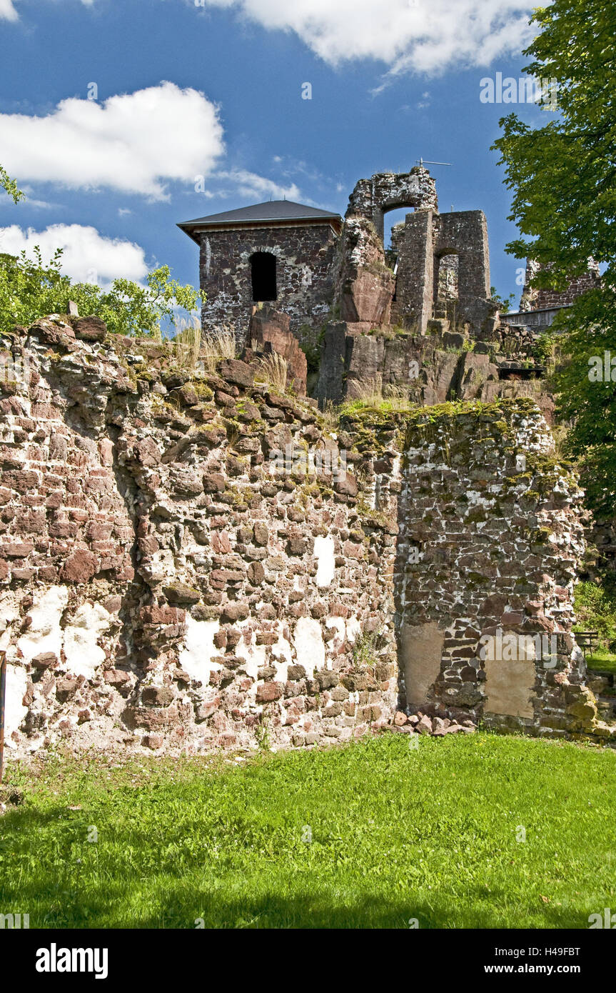 Hohenstein castle burg hohenstein germany hi-res stock photography and ...