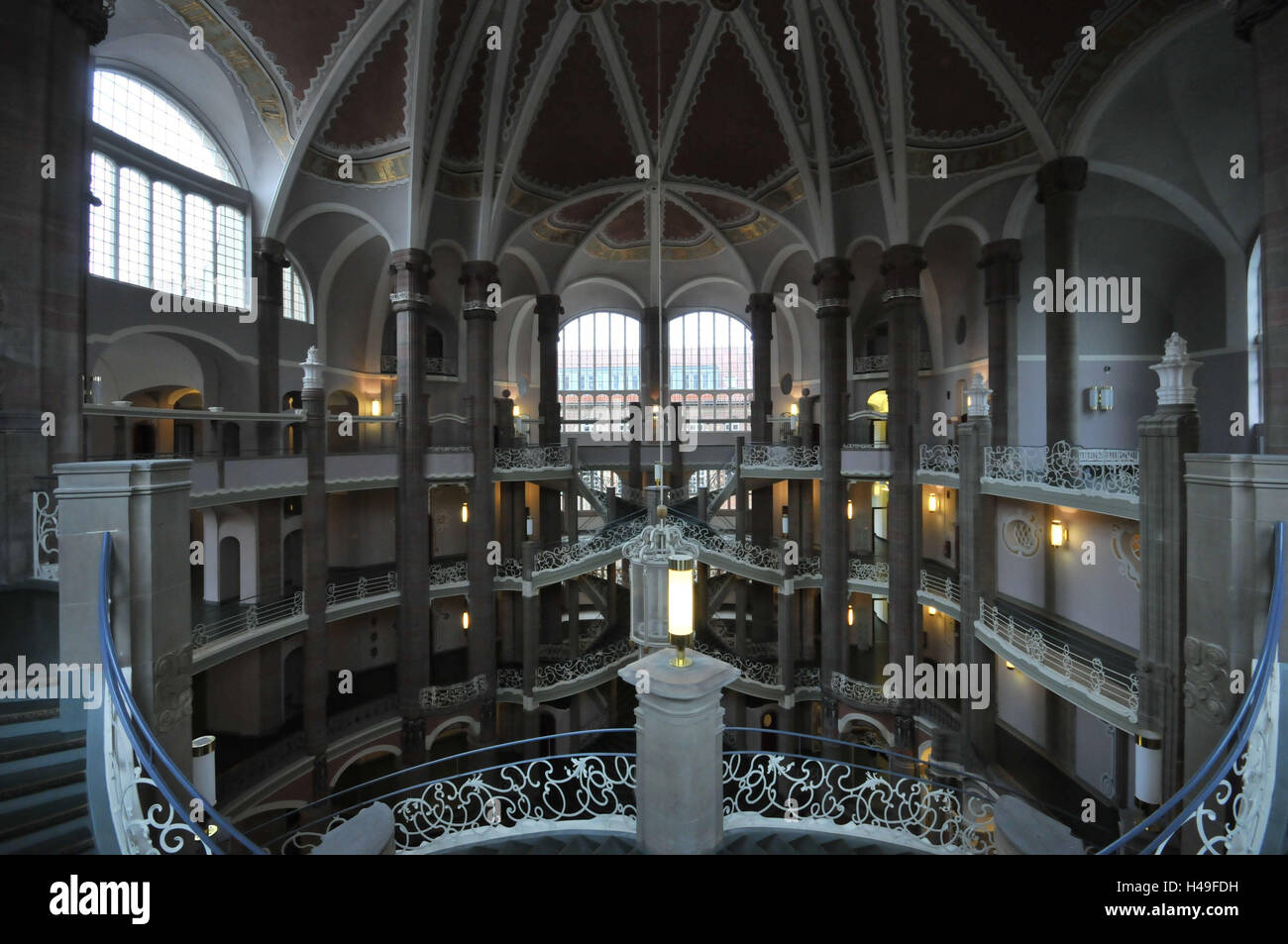 Germany, Berlin, courthouse, inside, floors, courthouses, Littenstrasse ...
