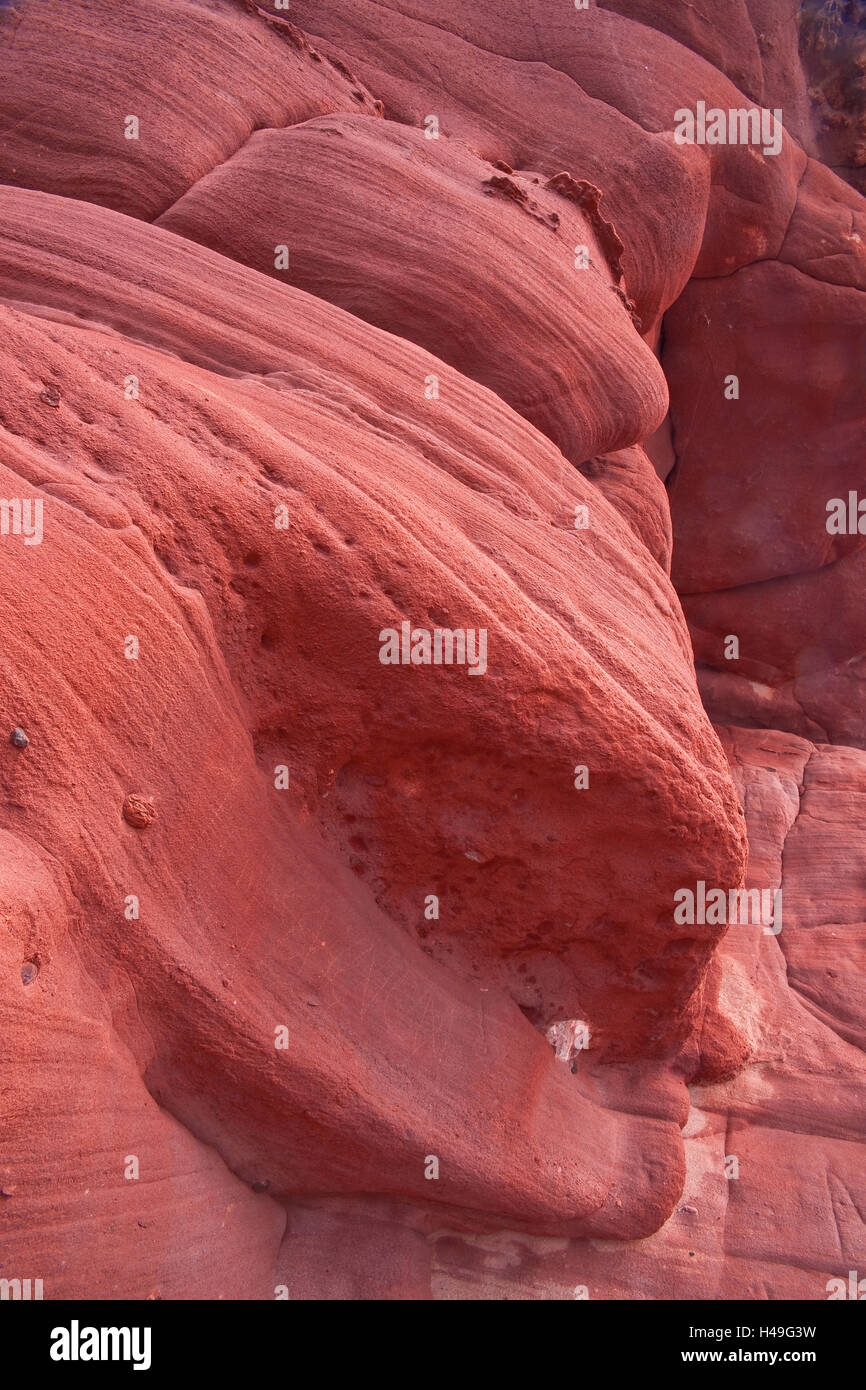 Scotland, Arbroath Cliffs, bile formation Stock Photo - Alamy