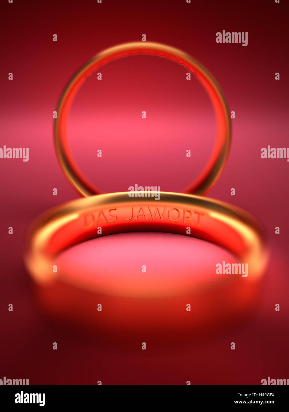Wedding rings, The consent, computer graphics, rings, consent, marriage ...