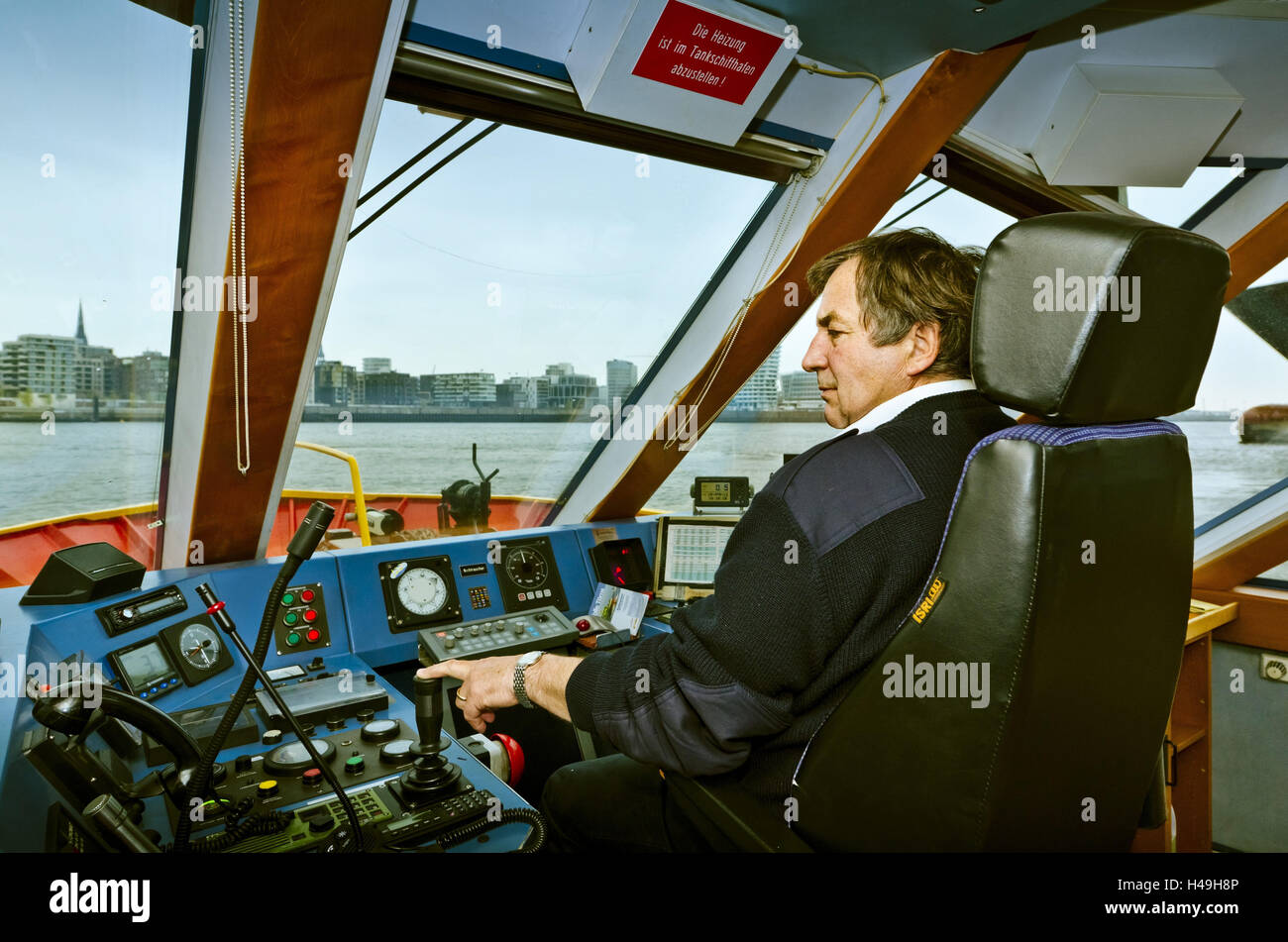 Captain of ferry hi-res stock photography and images - Alamy