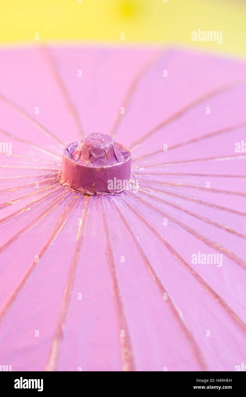 Paper parasol, from above, close-up, detail Stock Photo - Alamy