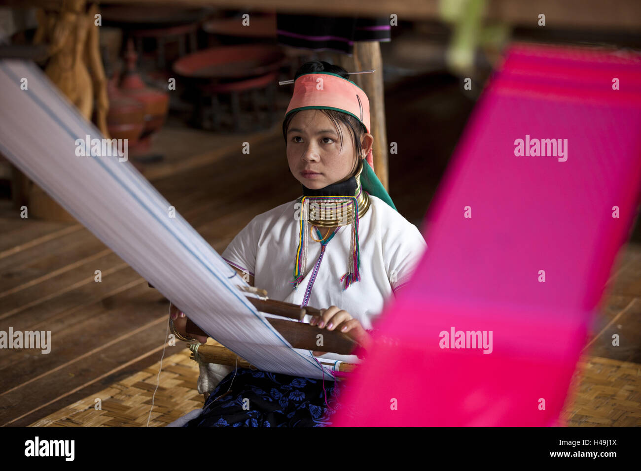 Myanmar shan state girl hi-res stock photography and images - Alamy