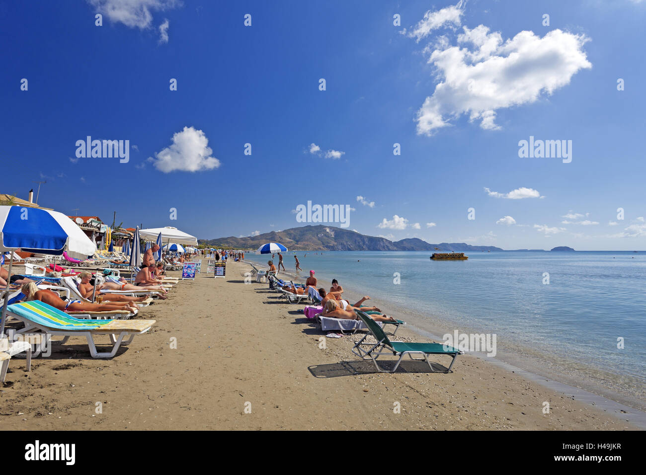 Laganas beach zakynthos hi-res stock photography and images - Alamy