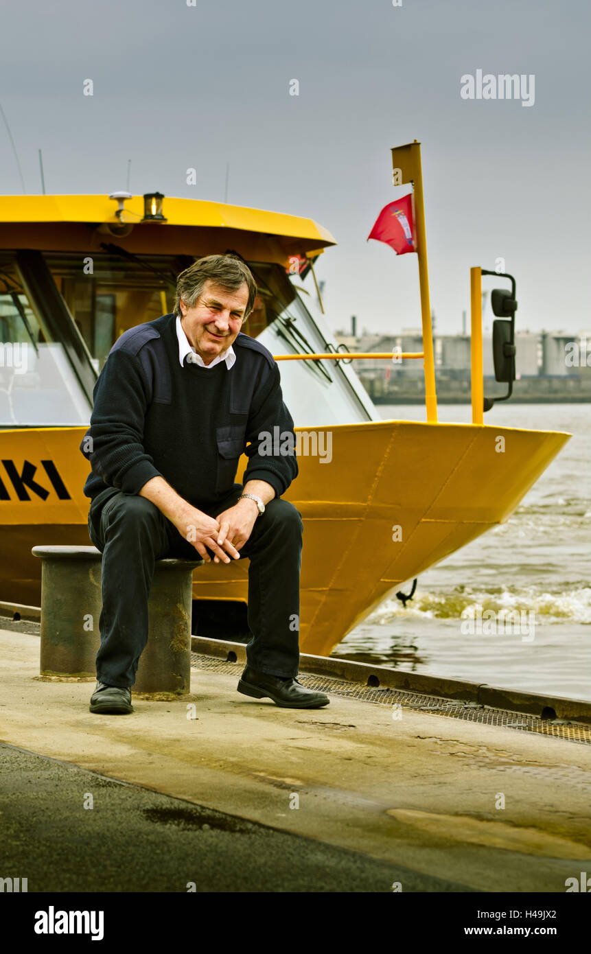 Captain of ferry hi-res stock photography and images - Alamy