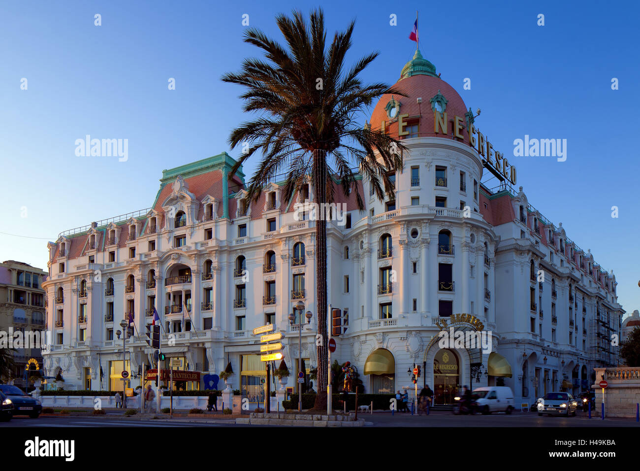 France, Cote d'Azur, Nice, seafront Stock Photo - Alamy