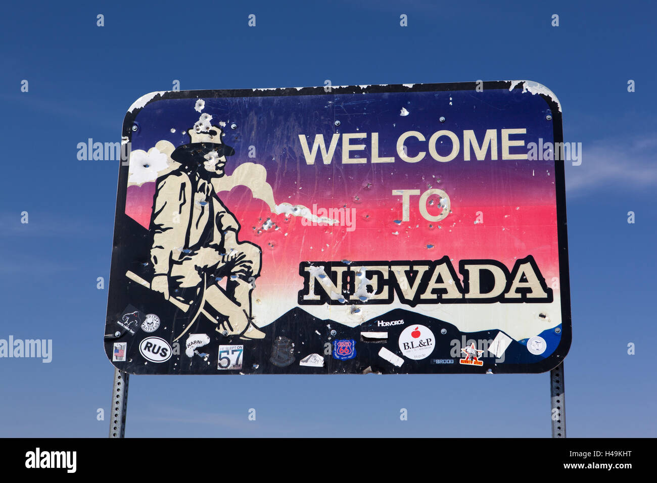USA, Nevada, sign, margins Stock Photo - Alamy