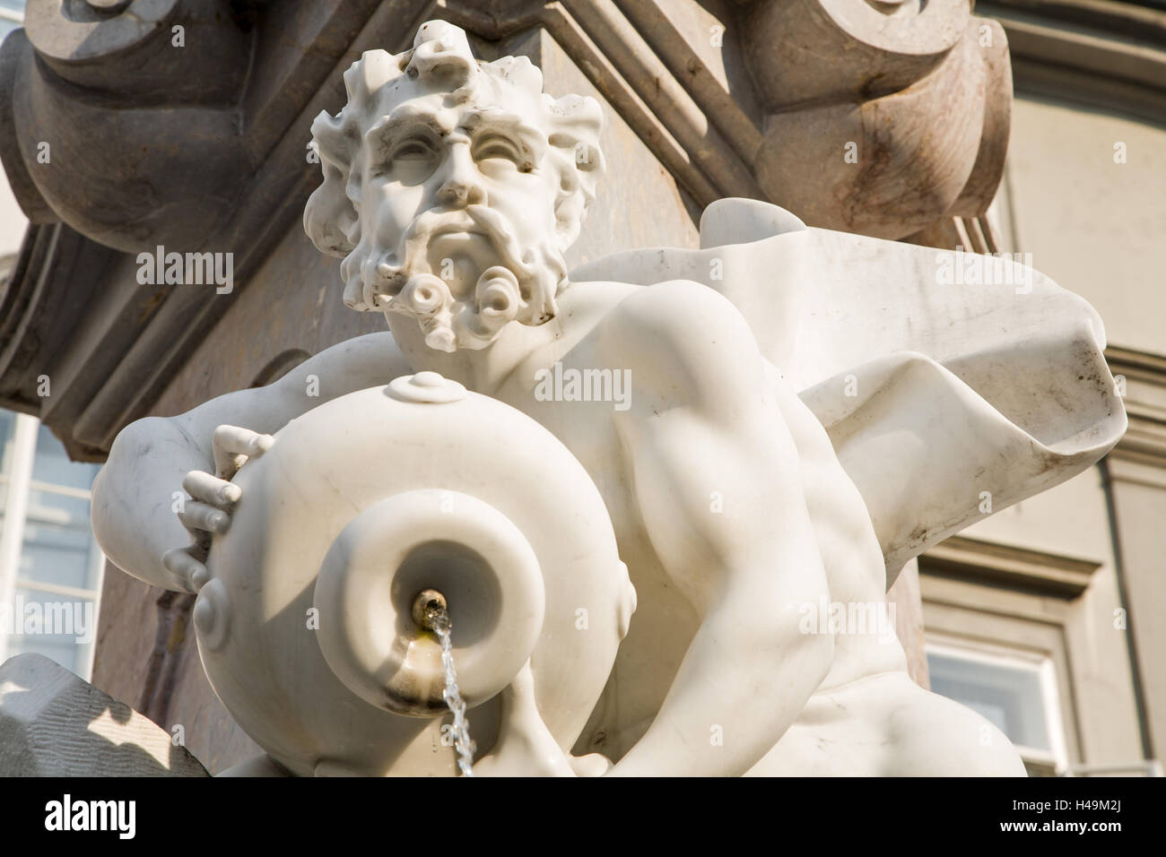 Robba Fountain, also known as the Fountain of Three Carniolan Rivers.It ...