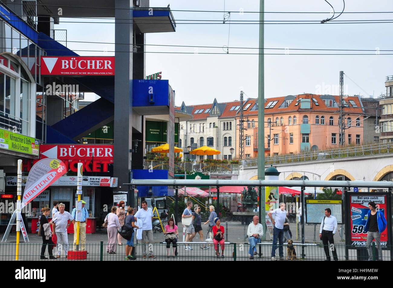 Bus Stop Berlin Germany Stock Photos & Bus Stop Berlin Germany Stock ...