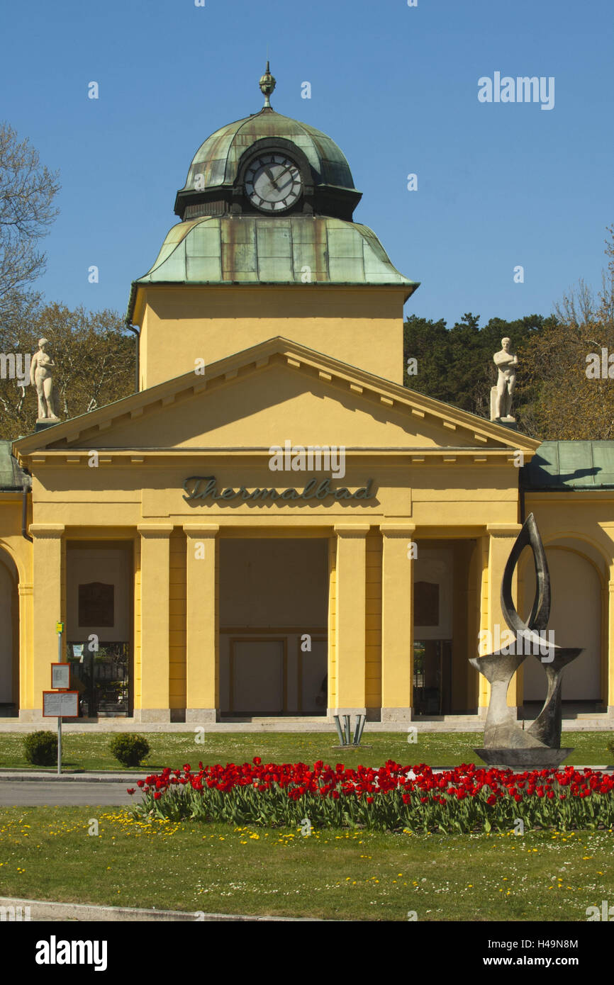 Austria, Lower Austria, bath Vöslau, thermal bath Stock Photo - Alamy