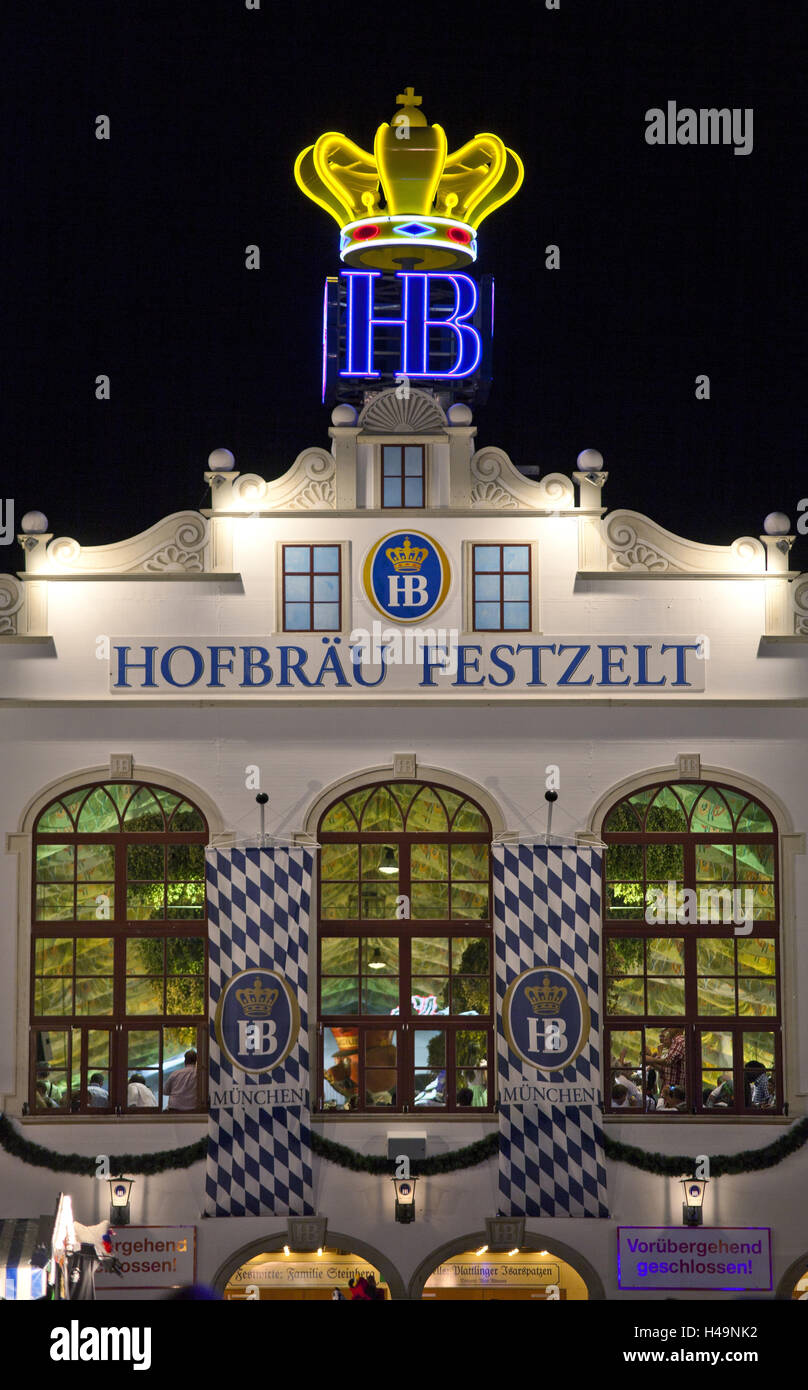 Hofbräu fixed tent hi-res stock photography and images - Alamy