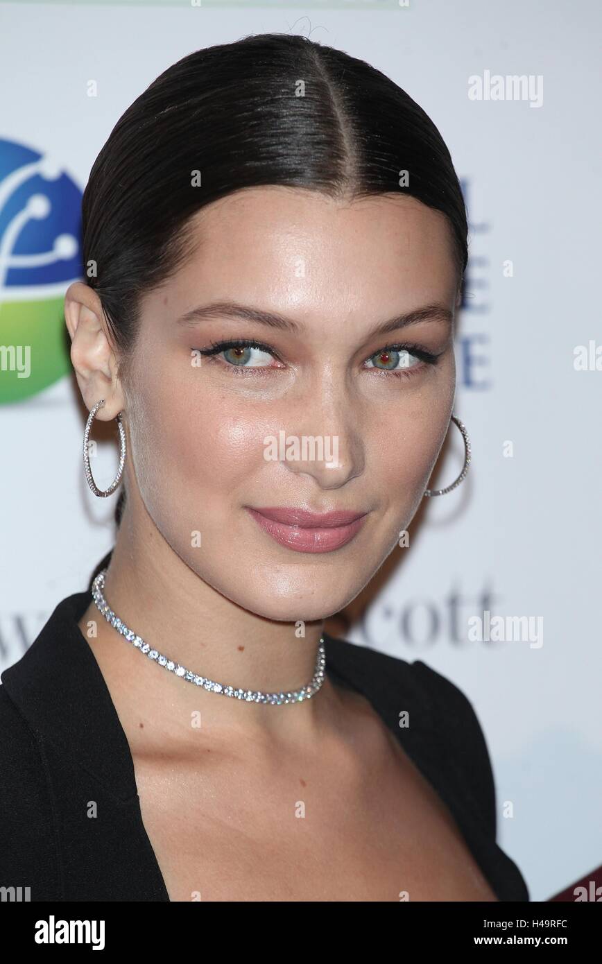 New York, NY, USA. 13th Oct, 2016. Bella Hadid attends Global Lyme ...