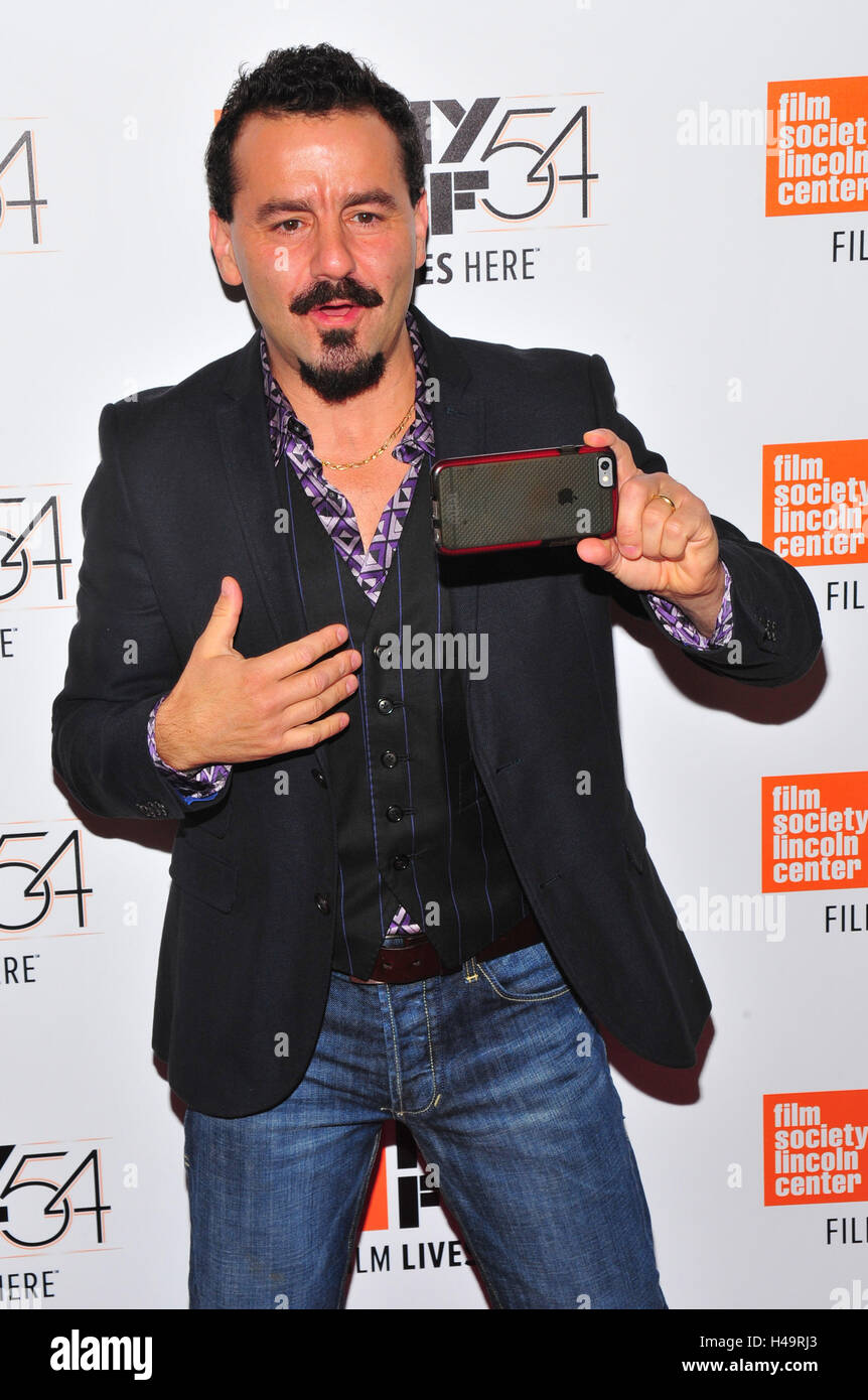 New York, USA. 13th October, 2016. Max Casella attends the 54th New ...