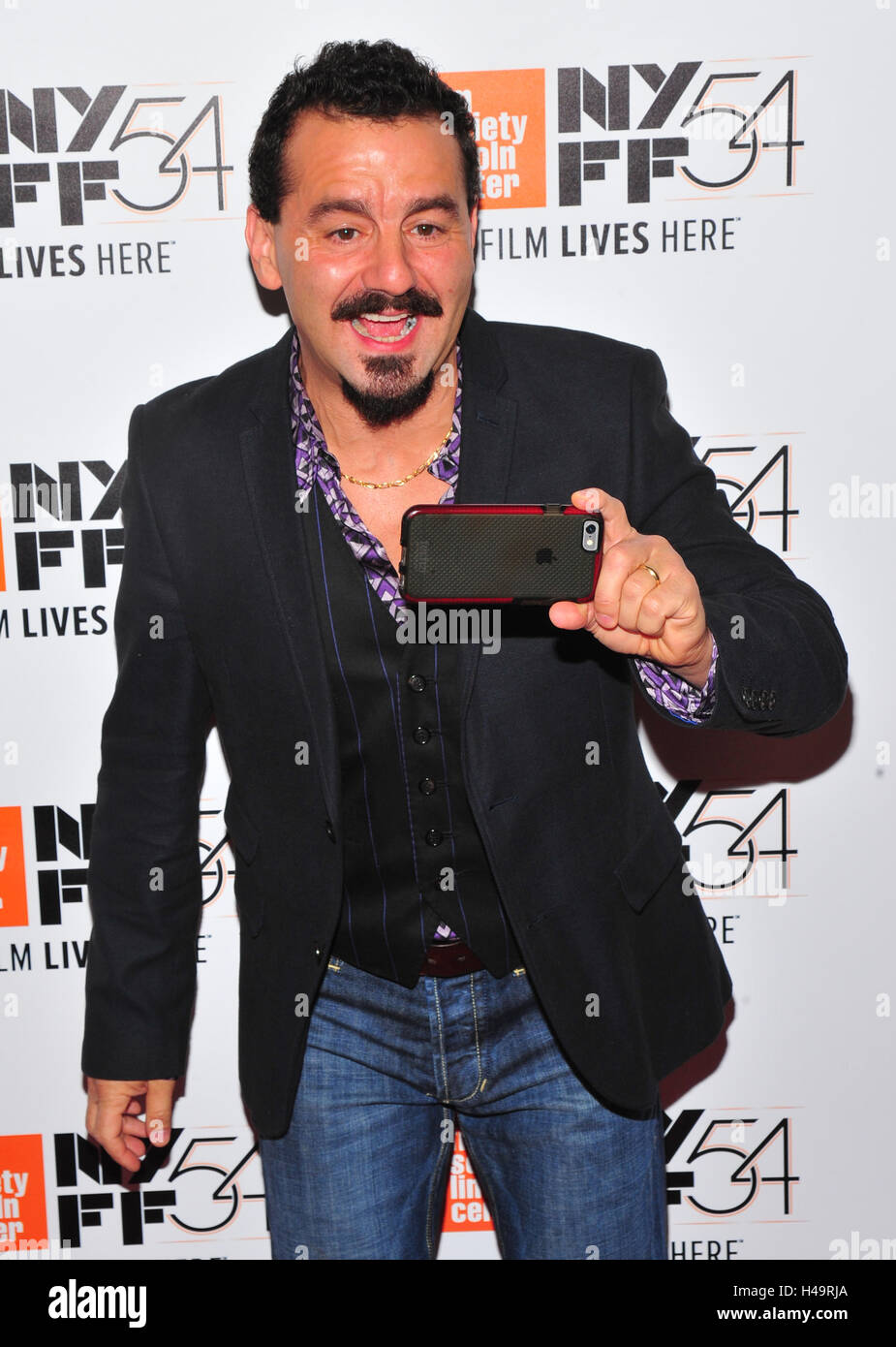 New York, USA. 13th October, 2016. Max Casella attends the 54th New ...
