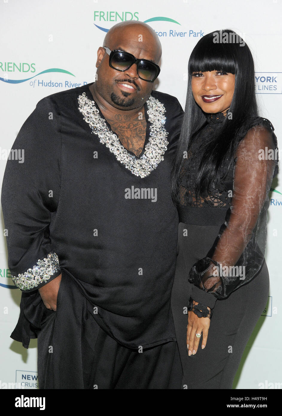 NEW YORK, NY - OCTOBER 13:CeeLo Green and Shani James attends the 2016 ...