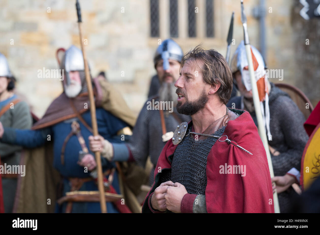 Uk england reenactment 1066 battle hi-res stock photography and images ...