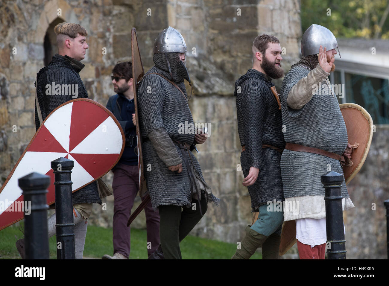 Battle, England. 14th October 2016, The March into 1066 concludes at ...