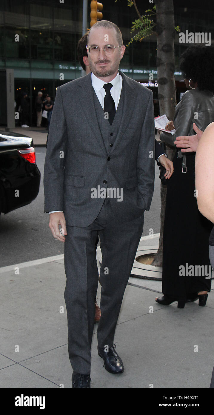 NEW YORK, NY-October 13:Darren Aronofsky at NYFF54 presents a screening ...